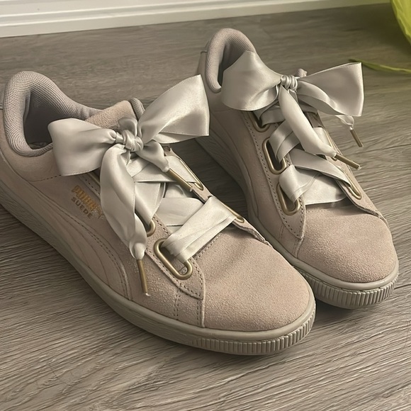 Puma | Shoes | Limited Edition Puma Ribbon Laced Shoes | Poshmark